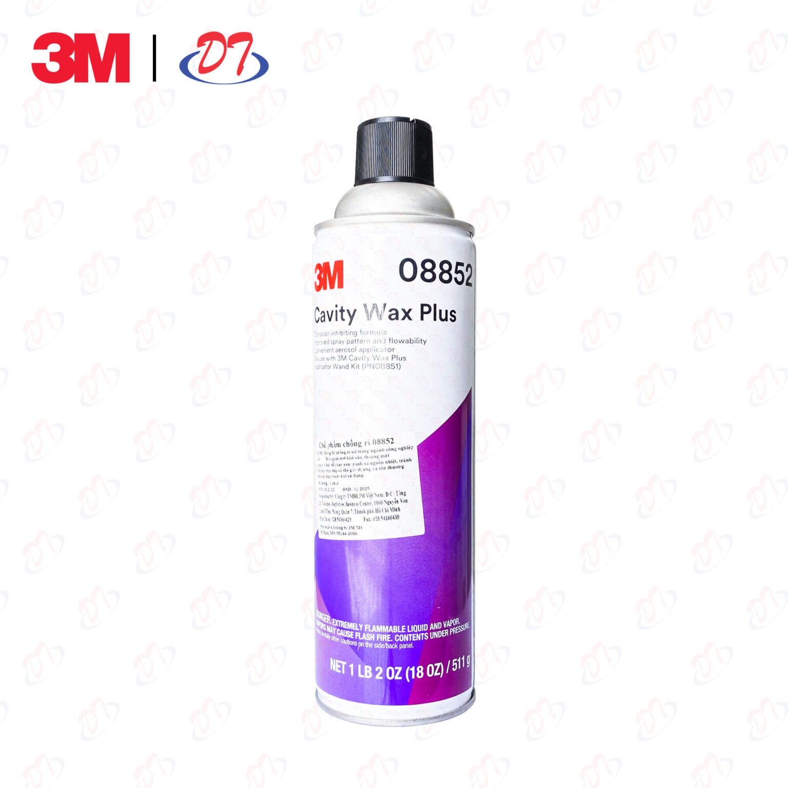 Chất chống gỉ sét trong thân xe 3M™ 08852 Cavity Wax Plus 511g - Đại Thống